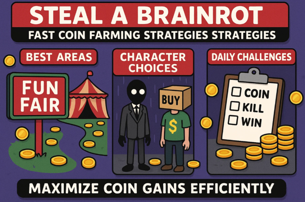 How to Farm Coins Fast in Steal A Brainrot – Medisun
